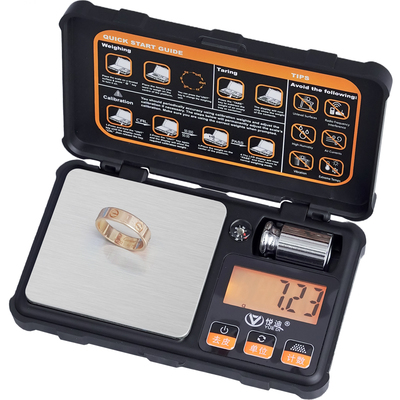 便携式黄金珠宝电子秤精密小克称