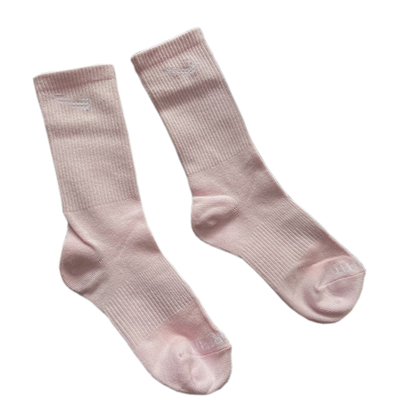 莫兰迪浅色中筒袜纯棉女袜
