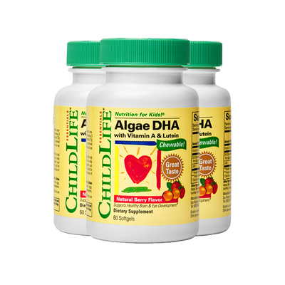 童年时光dha藻油儿童脑眼双补