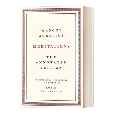 新译沉思录 英文原版 Meditations 精装注解版 精装 英文版 进口英语原版书籍