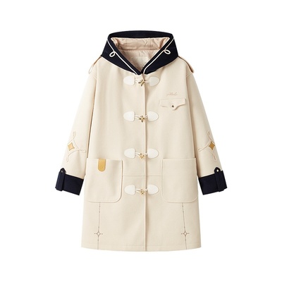 原神阿贝多主题印象系列毛呢大衣