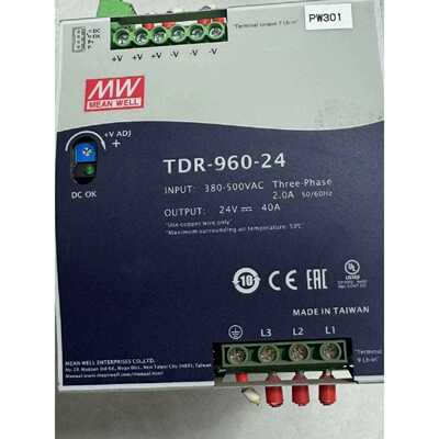 非标价明纬TDR96024台湾明纬960W24V40A拆机修理
