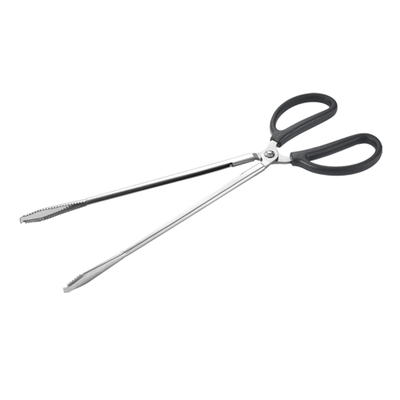 原始人不锈钢炭夹户外赶海夹子烧烤工具火钳垃圾夹子加长加厚碳夹