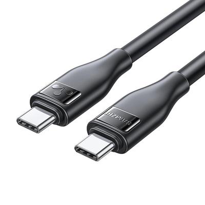 山泽全功能typec线双头快充电数据线pd100W高速传输4K视频投屏电脑显示器连接线笔记本平板适用手机苹果17/15