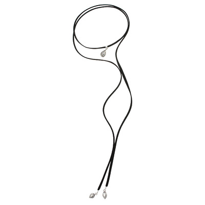 项链invia皮绳ins欧美时尚女