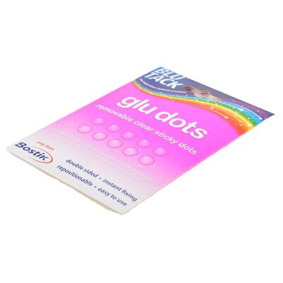 新品原装波士的Bostik glu dots透明圆点宝贴无痕透明魔力双面胶