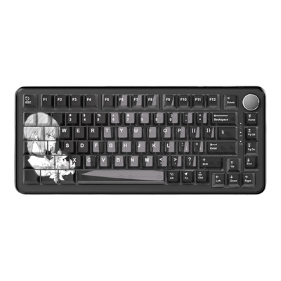 黑爵AK820MAX玛奇玛联名磁轴键盘