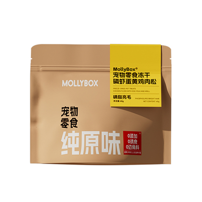 MollyBox冻干猫零食拌饭鸡肉松