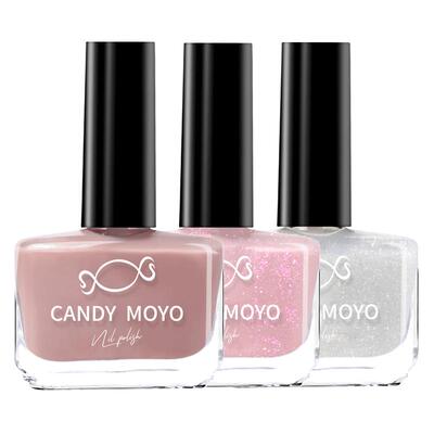 CandyMoyo裸色免烤指甲油