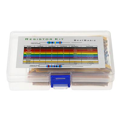 盒装阻值套装金属膜电阻