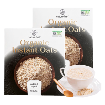 Organic oatmeal imported from Denmark 500g/bag 2bags