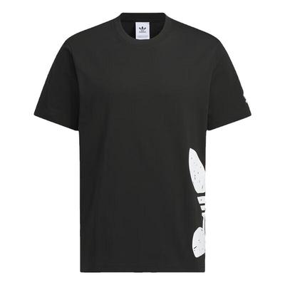 阿迪达斯三叶草男装2025秋季新款运动短袖圆领休闲半袖T恤JD3247