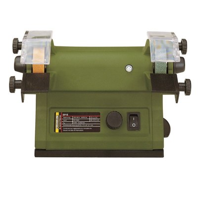 ROXXON小型砂轮机微型家用多功能台式抛光机电动磨刀机28030