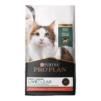purina冠能LiveClear室内猫畅抚抗过敏减少过敏无谷鸡肉进口猫粮
