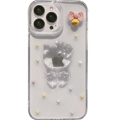 【爆闪闪粉】透明卡通原创手机壳