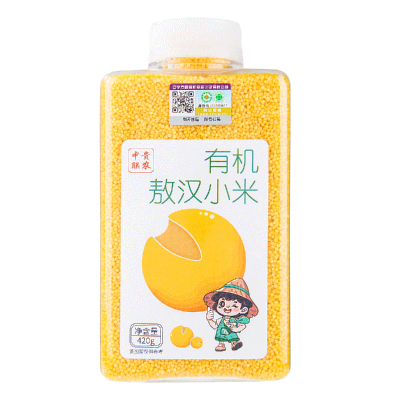 有机黄小米熬米油婴儿专用辅食米