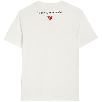 慈善主题棉质短袖T恤JILSANDER