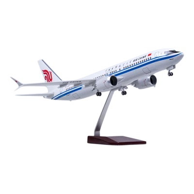 波音B737MAX8中国国际航空47CM仿真国产民航客机飞机模型静态