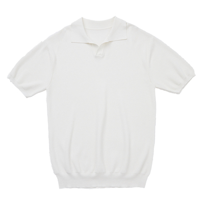 第四区凉感透气华夫格polo衫男