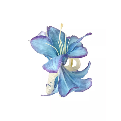 百合花仙~立体百合花朵抓夹