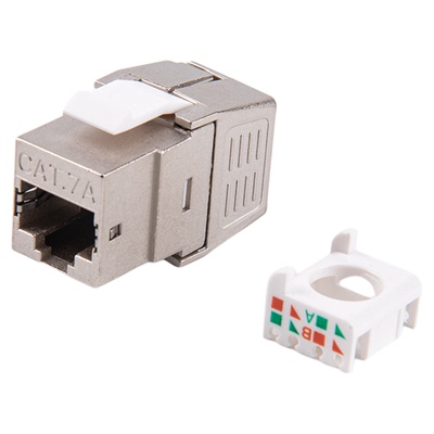 超七类屏蔽免压模块RJ45CAT7A