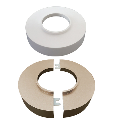 50下水管加高管道装饰盖分体卡扣75/110排水管遮挡美化管道缝隙