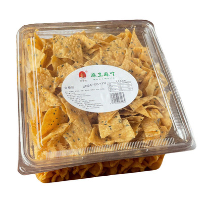麻里馓子河南纯手工麻叶香酥美食