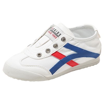 ABCKIDS夏季透气一脚蹬童板鞋