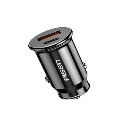 品胜车载充电器一拖二迷你车充