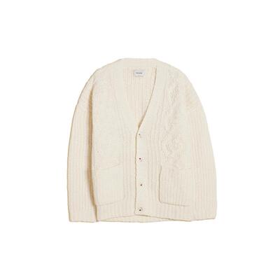 【新品发售】Holzweiler男士24秋冬新款Manila标志图案针织开衫