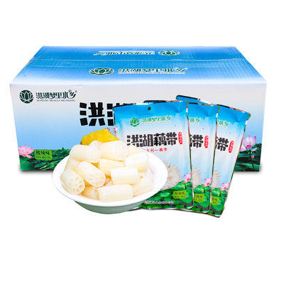 洪湖泡藕带20包整箱下饭泡菜