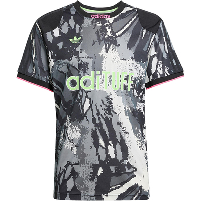 Adidas/阿迪达斯正品三叶草男士时尚印花经典复古球衣T恤KD2351