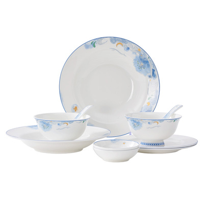 华光国瓷骨瓷餐具套装轻奢送礼