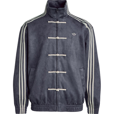 Adidas/阿迪达斯正品三叶草男女运动宽松新中式休闲外套KR0295