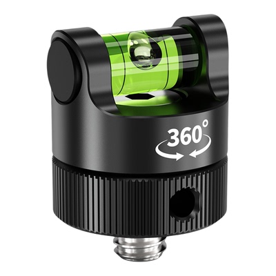 相机手机360度旋转气泡水平仪