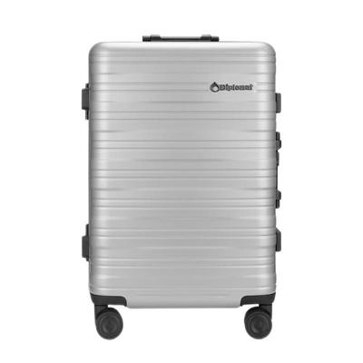 外交官铝框款行李箱旅行箱大容量