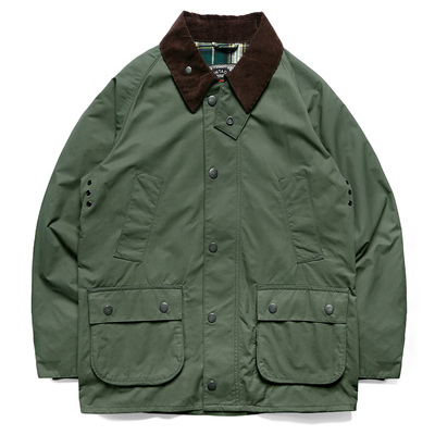 复刻BBR巴恩风无蜡防水猎装外套