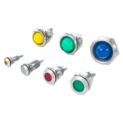6/8/10/12/16mm金属信号指示灯