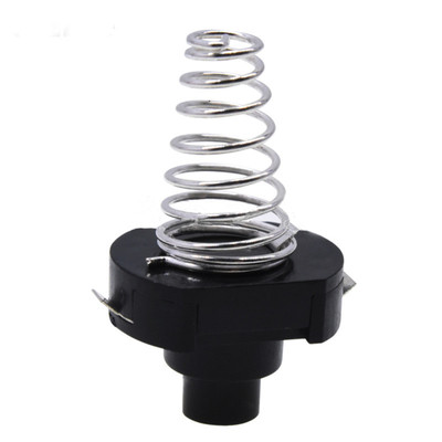 手电筒开关加弹簧包邮强光手电筒