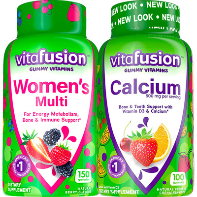 vitafusion补钙强健复合维生素