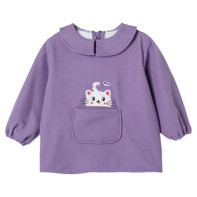 智多贝美公主灯芯绒宝宝反穿衣