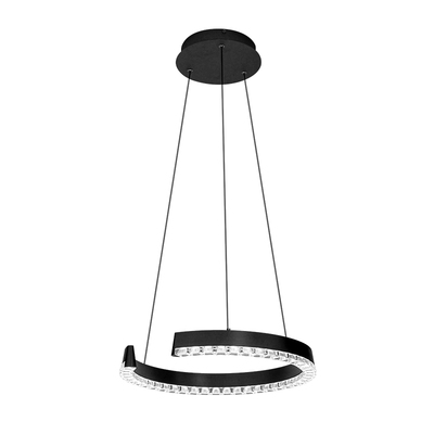 诺克星辉客厅吊灯现代轻奢简约大气意式圆环形复式楼吊灯餐厅主灯