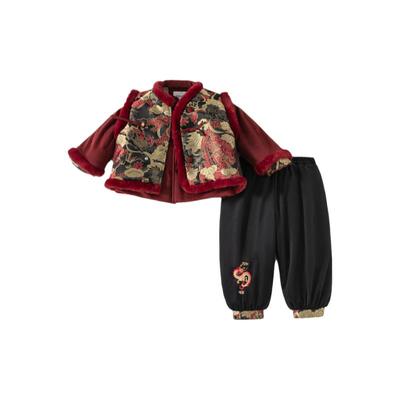 男童汉服周岁礼服男宝宝国风