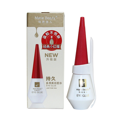玛丽佳人透明假睫毛胶水小红帽