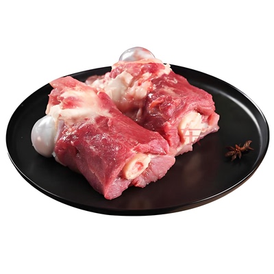 散养黑猪筒骨8斤骨髓新鲜筒子骨带肉大棒骨批发酱大骨猪肉冷冻