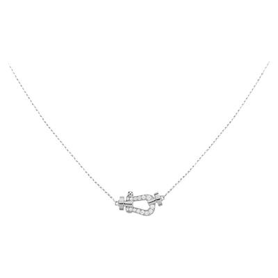 F.D马蹄扣项链女forca系列