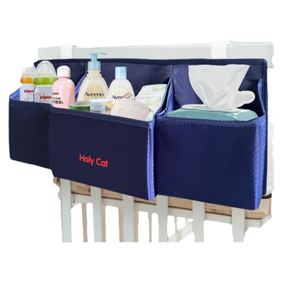 婴儿床挂收纳挂袋宝宝用品收纳