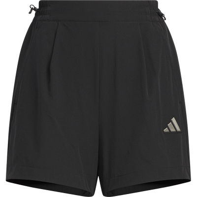 Adidas/阿迪达斯官方正品2025夏季女士瑜伽运动训练短裤JM8826