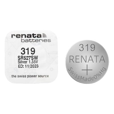 瑞士319手表电池SR527SW纽扣电子