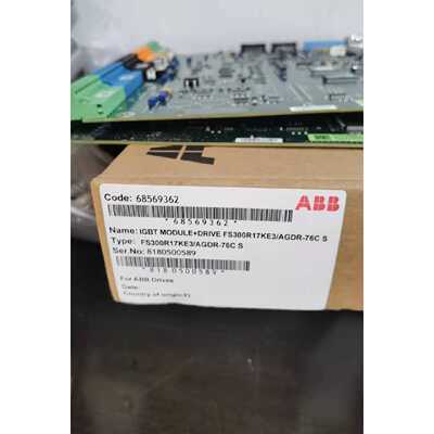 议价现货FS300R17KE3/AGDR-76C全新原装正品ABB变频器模块配驱动